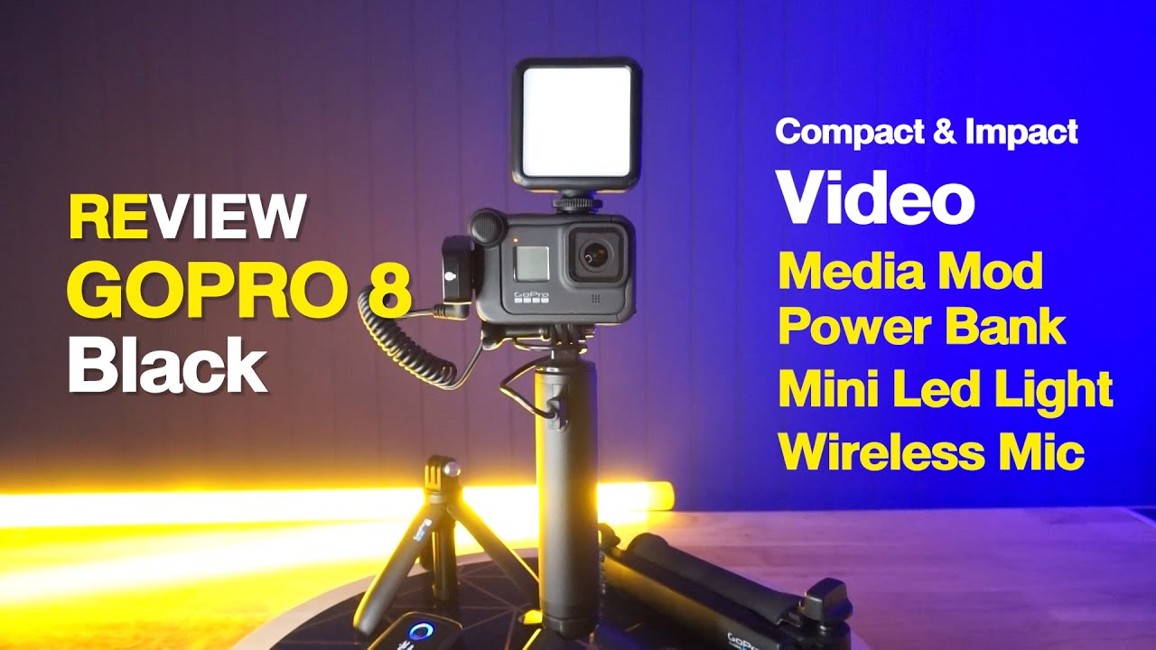 Theroommaker: REVIEW # 1 Gopro 8 + Media Mod - YouTube