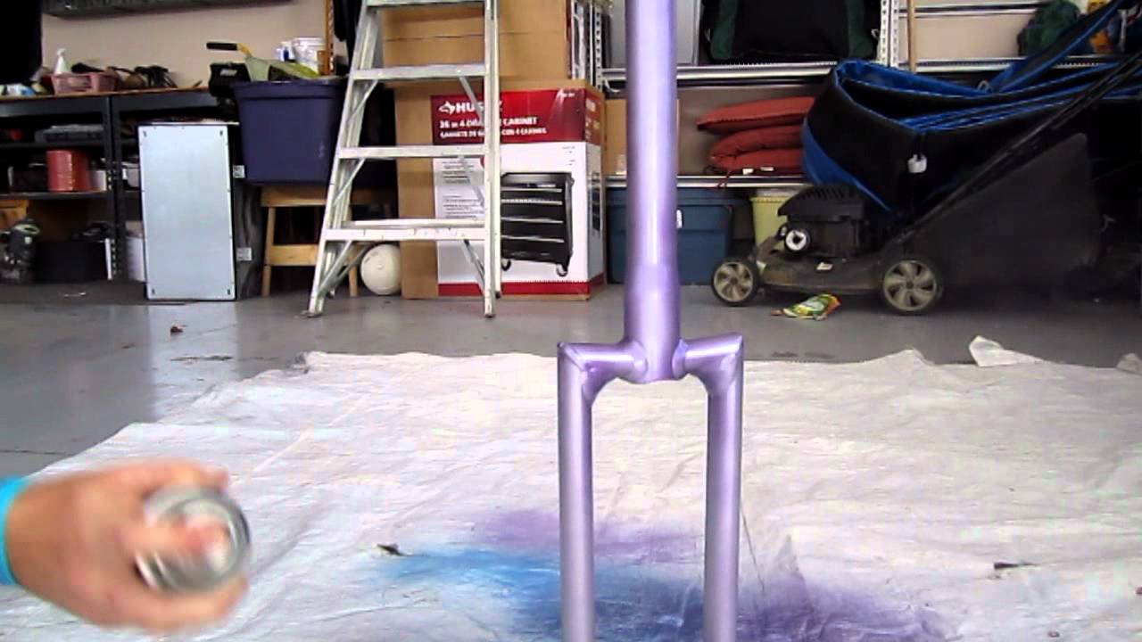 HOW TO PAINT A UNICYCLE - YouTube