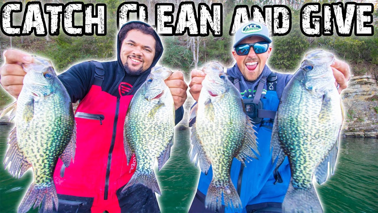 MOST EPIC CRAPPIE FISHING DAY EVER! (Catch, Clean, & GIVE AWAY!) - YouTube