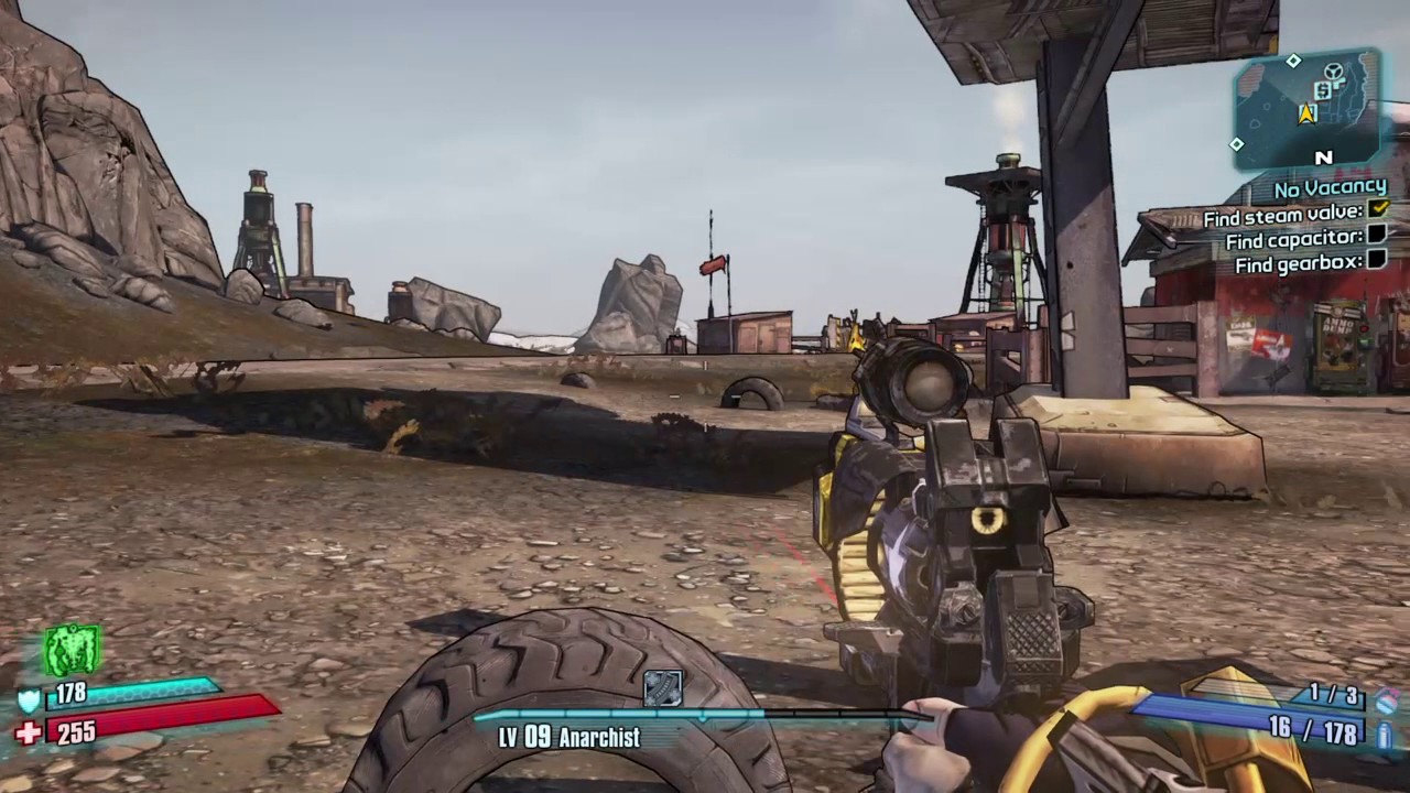 Glitched fast travel station in Borderlands 2 - YouTube