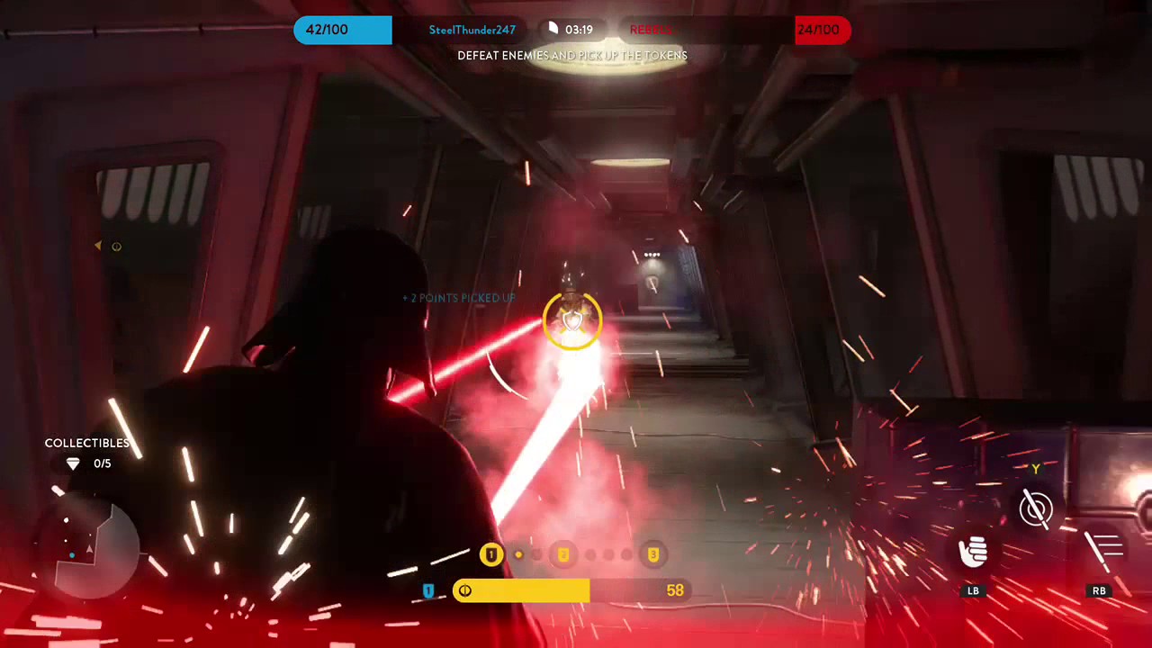 Darth Vader vs Rebels(Rogue One Recreation) Star Wars Battlefront - YouTube