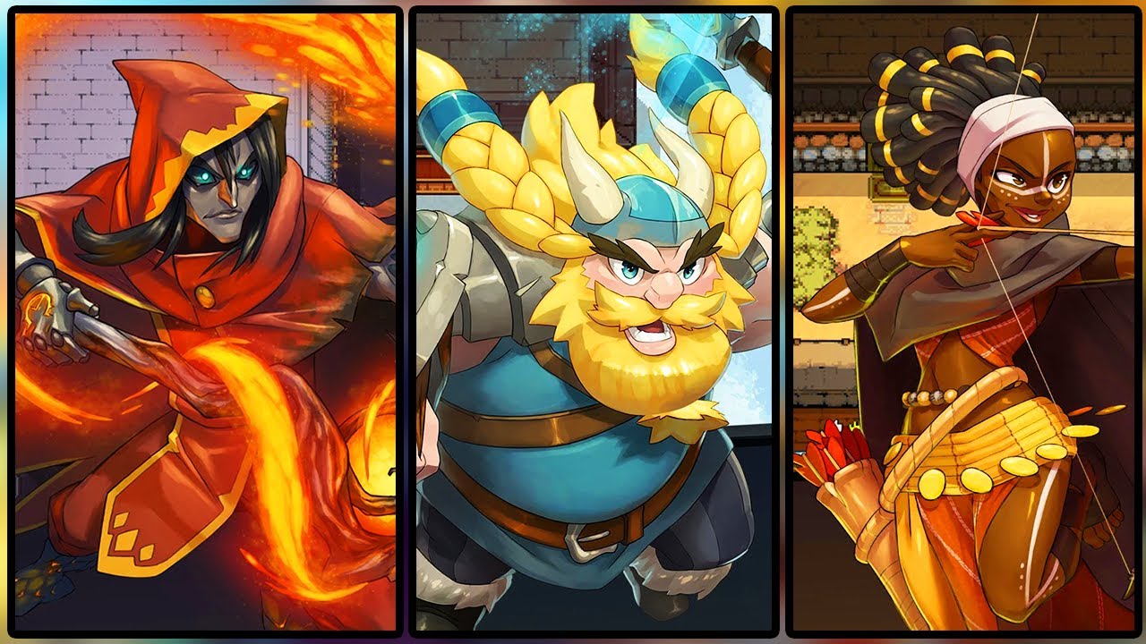 All Heroes / Characters in Last Mage Standing Game - YouTube