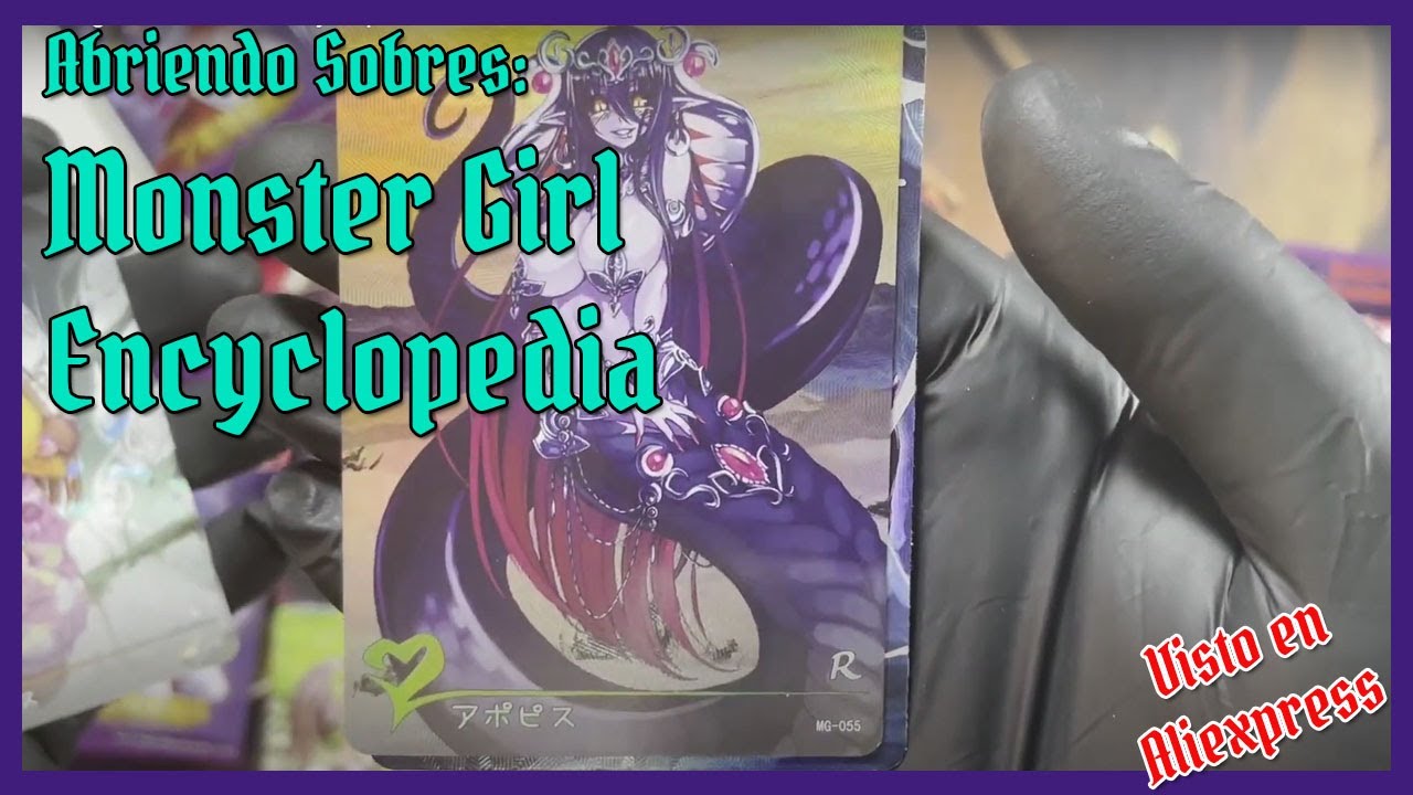 Unboxing Monster Girl Encyclopedia - YouTube