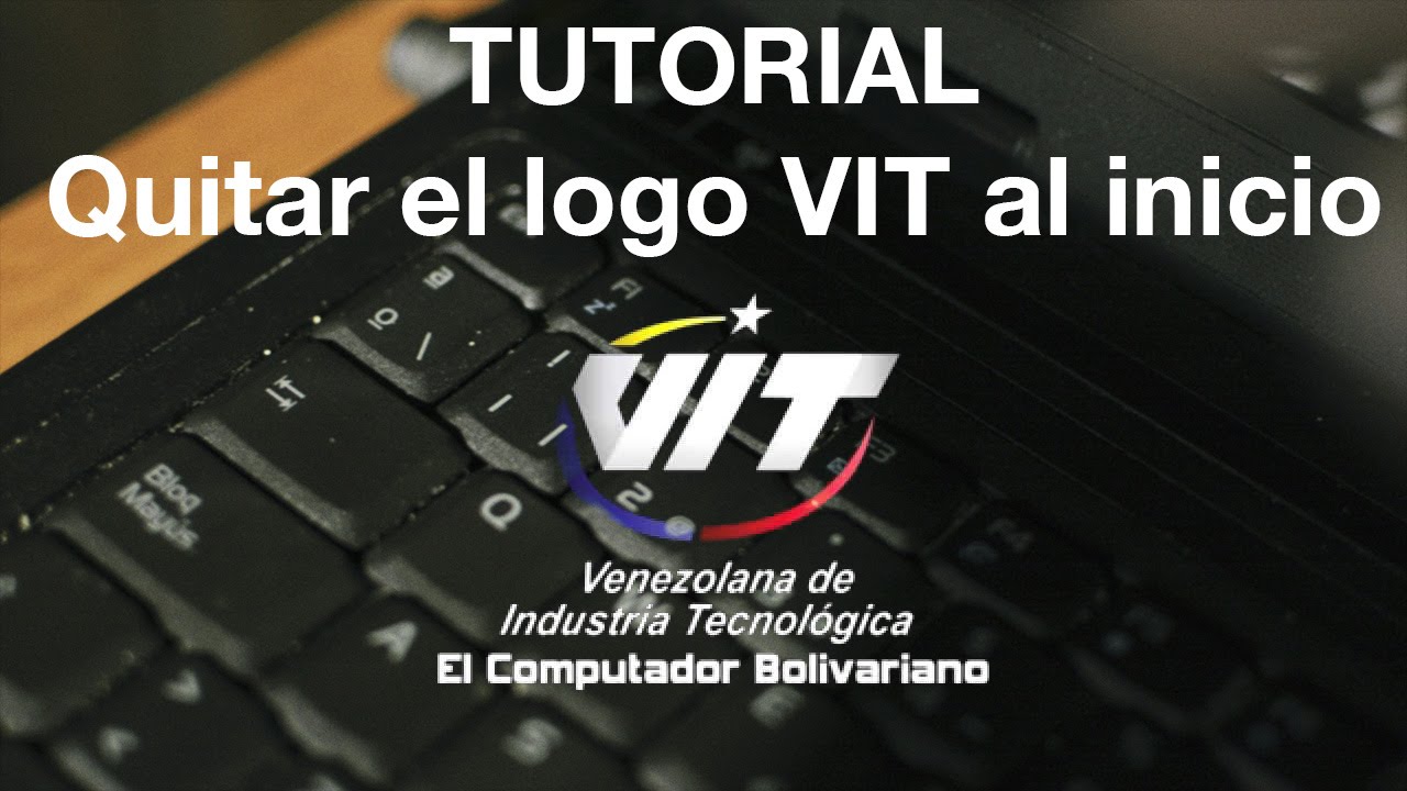 Cómo quitar el logo de VIT al iniciar la laptop M2400 - YouTube