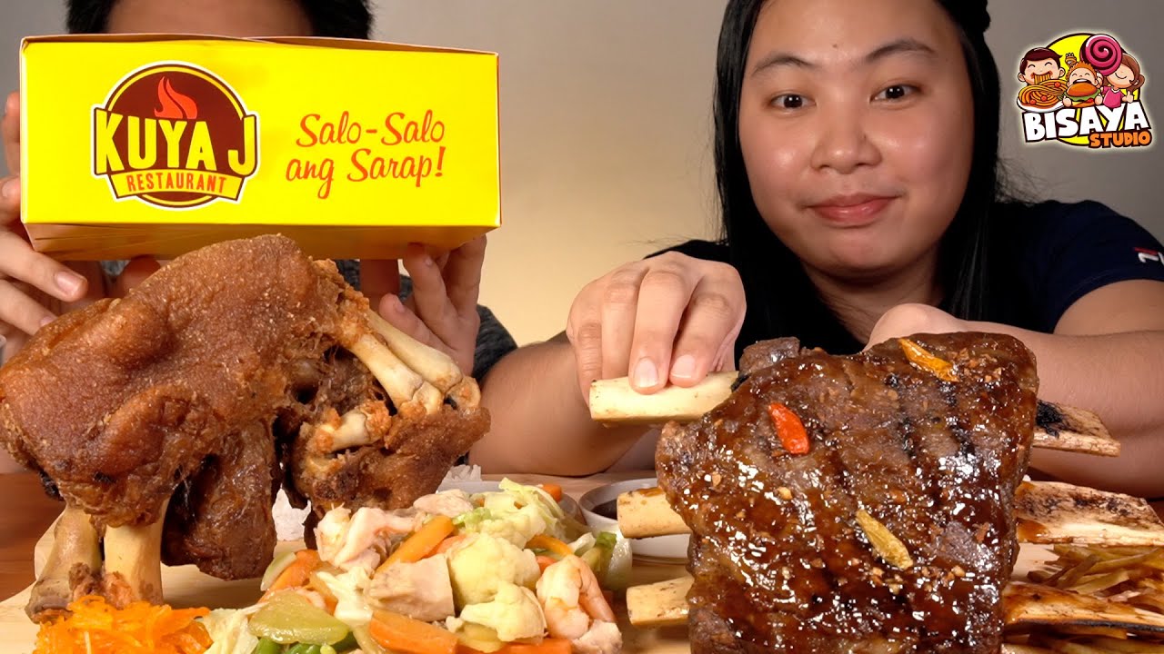 LECHON BAKA SLAB + CRISPY PATA + CHOPSUEY MUKBANG collab with ...