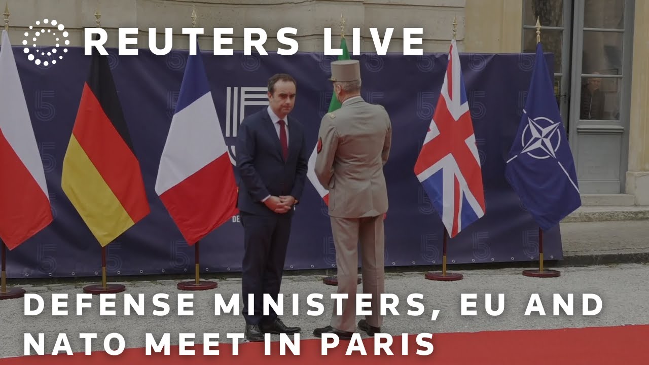 LIVE: Defense ministers from across Europe representatives from the EU ...