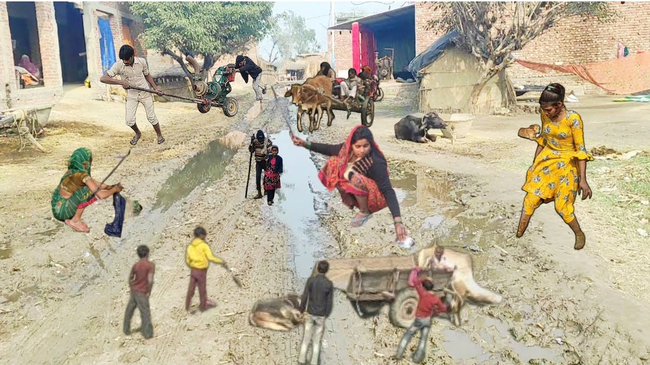 Real Life India Uttar Pradesh Village || Natural Lifestyle In India ...