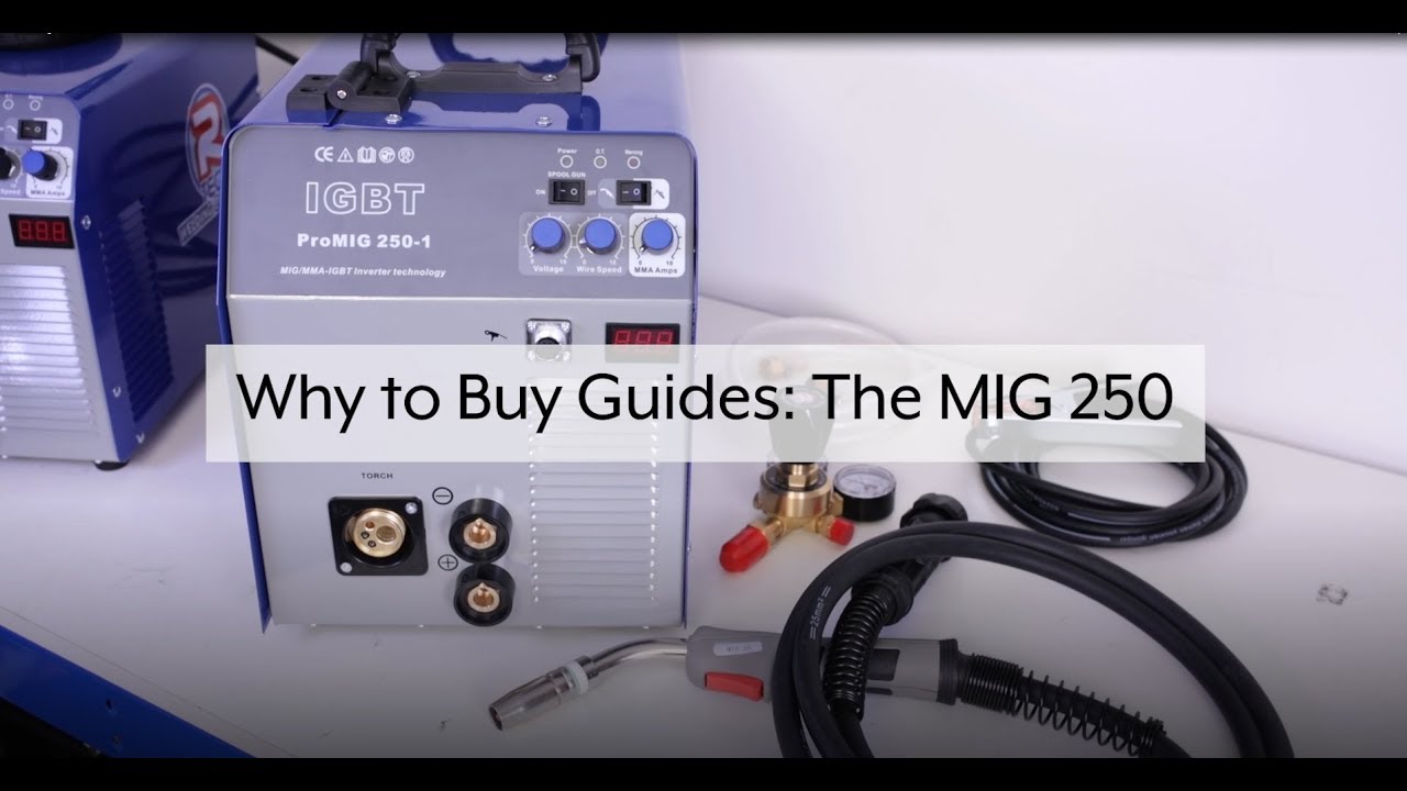 R Tech MIG250 MIG Welder - Why to buy guide - Features & Benefits - YouTube