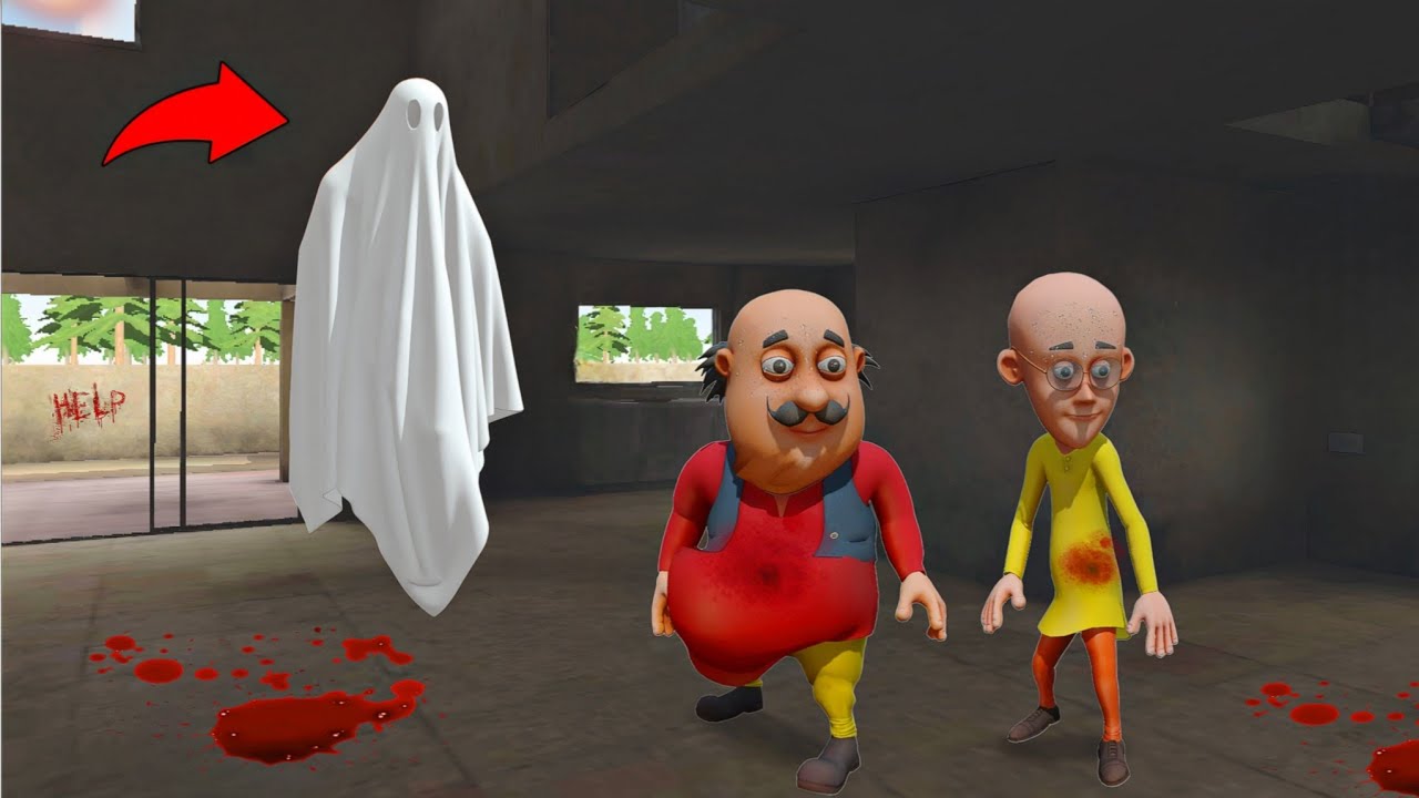 Scary Ghost Prank On Motu Patlu 😱 In Indian Theft Auto Simulator - YouTube