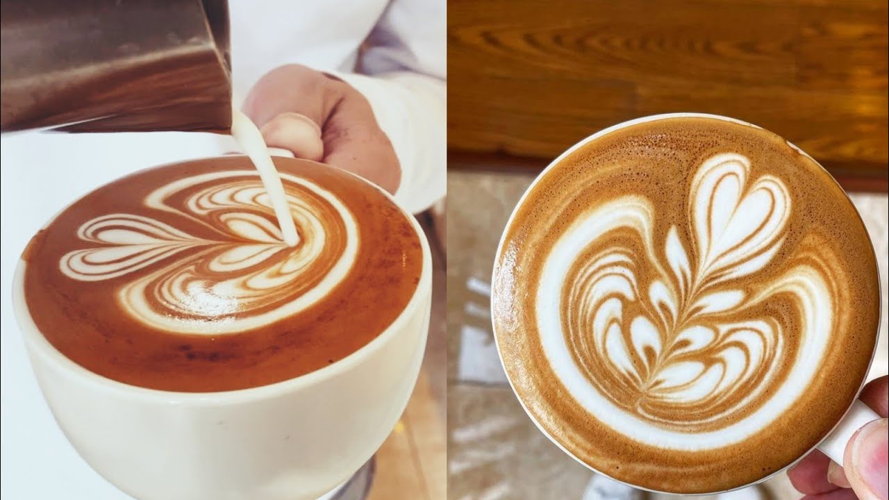 Amazing Coffee Art Tutorials 2021 - YouTube