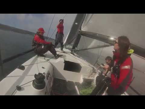 First Sail - Farr 400 BlueFlash - YouTube