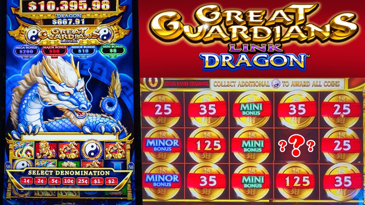 Great Guardians Dragon new slot machine - YouTube