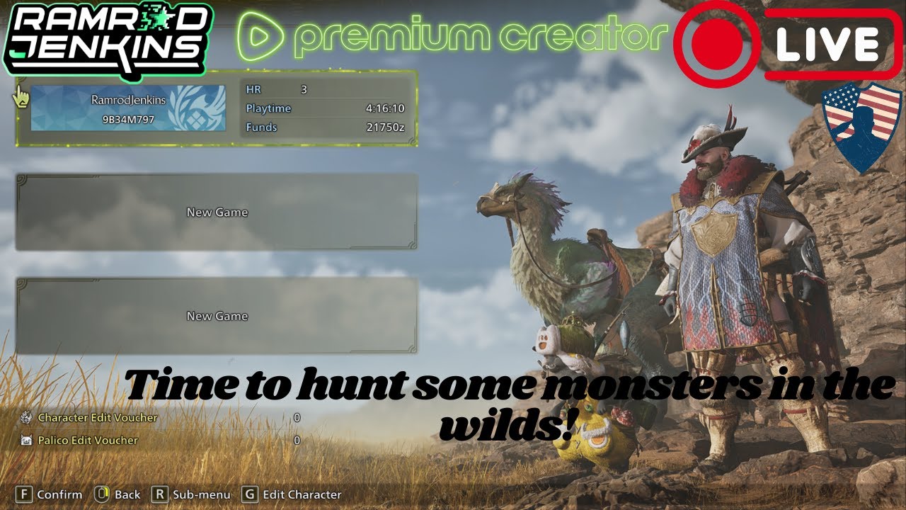 Time to HUNT MONSTERS in the WILD! Happy Sunday! - YouTube