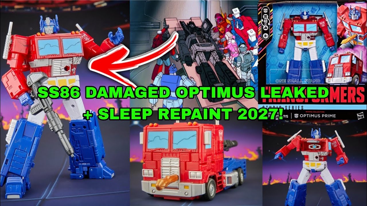 2027 SS86 Sleep Mode Optimus COMING + LEAKED SS86 Battle Damage Optimus ...