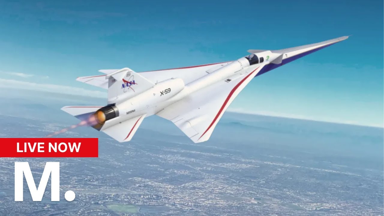 NASA X-59 Quiet Supersonic Plane Rollout Ceremony | FULL EVENT - YouTube