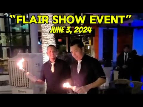 Work Vlog #34 “FIRE FLAIR SHOW” for “TR GALA DINNER” Event with XTREME ...