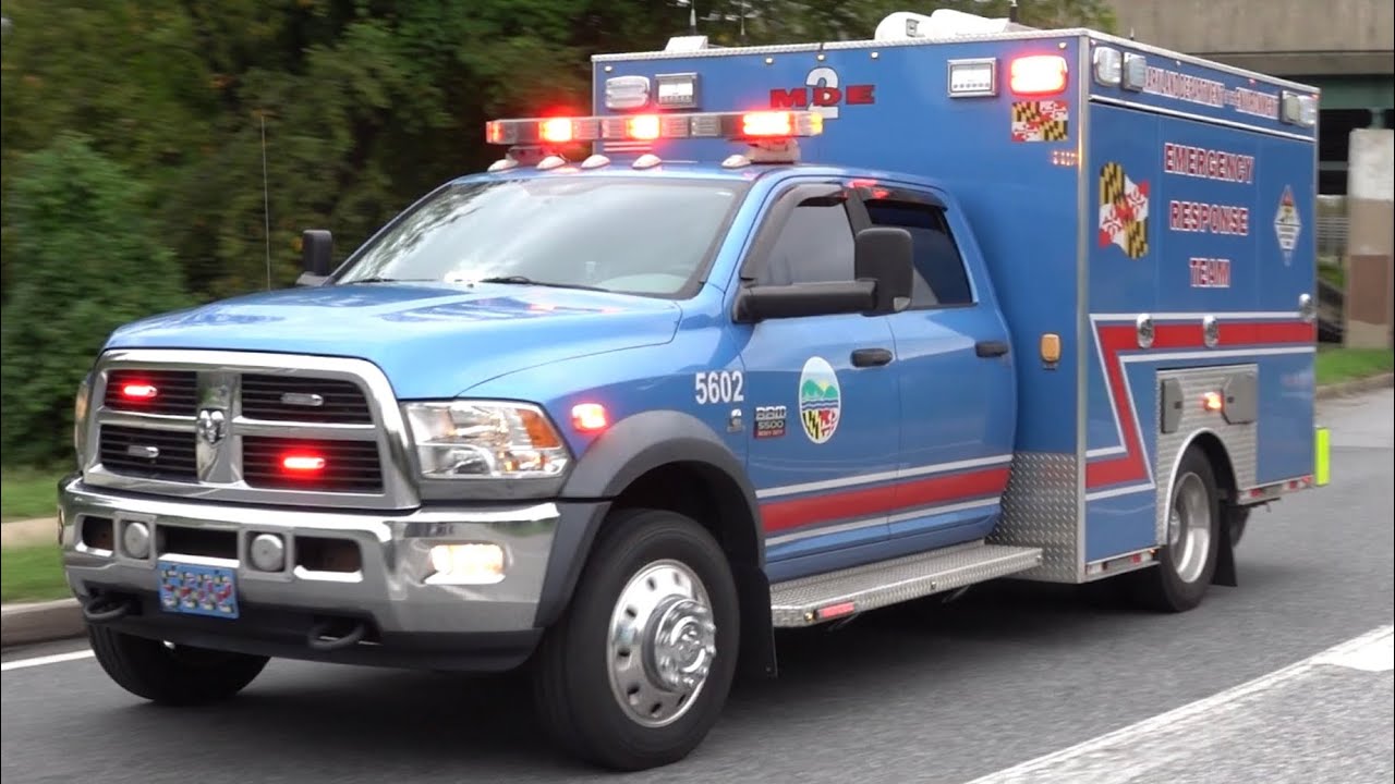 Maryland Department Of The Environment Emergency Response Team Unit ...