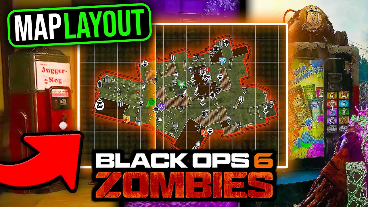 "LIBERTY FALLS" Map WALKTHROUGH! (All Armor, Perks, Wunderfizz, & More ...