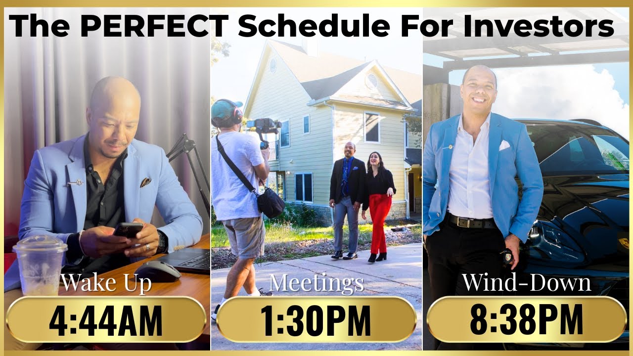 This Real Estate Investor's Schedule Will Make You Rich in 2025! - YouTube