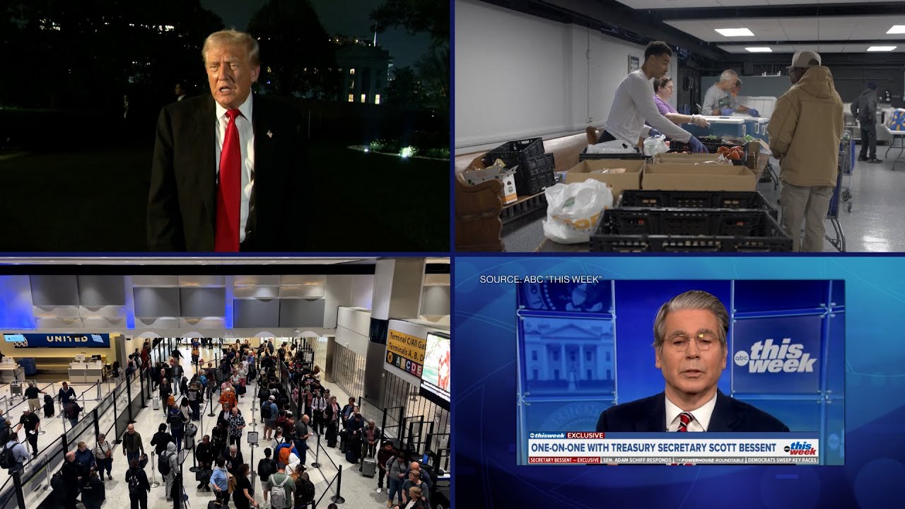 Bloomberg News Now: Government Shutdown Causes Flight Chaos, More - YouTube