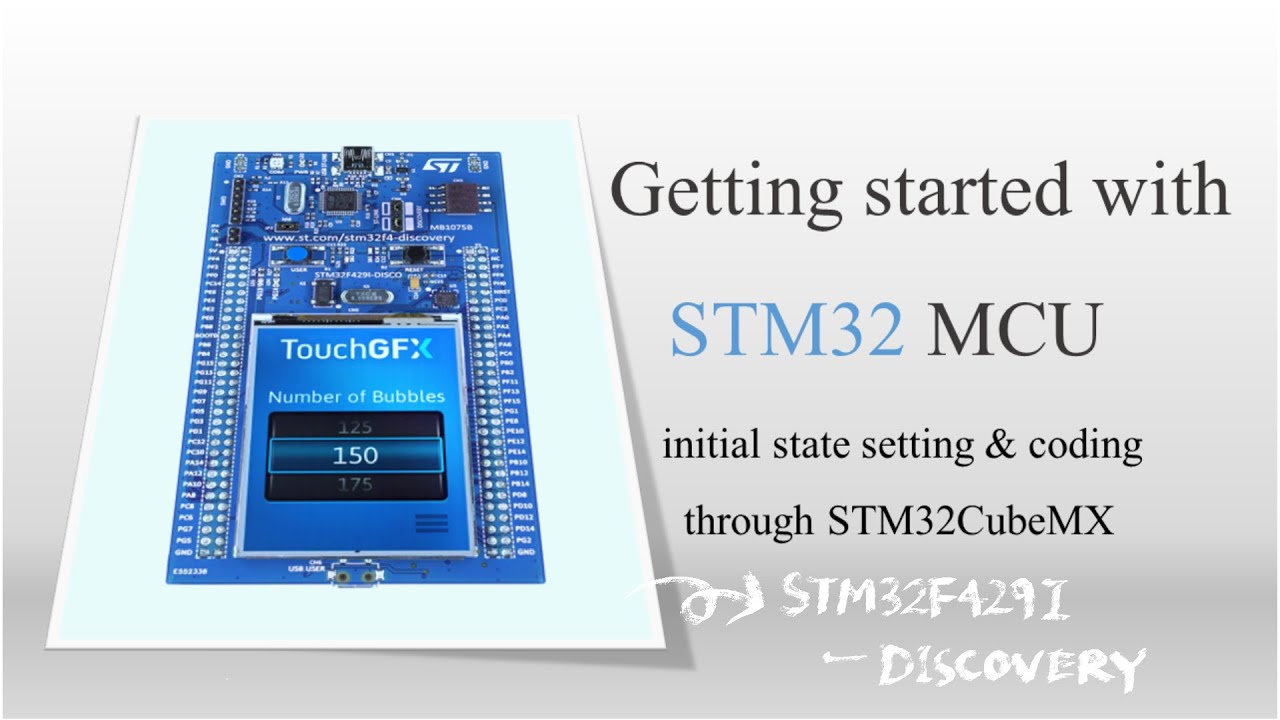 Stm32 Getting Started With Stm32 Mcu Stm32f429i Discovery Youtube