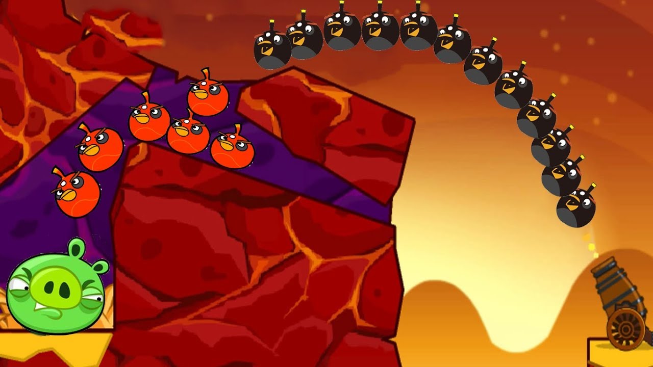 Angry Birds Cannon 4 - THE FAMOUS DUCK DUCK SPACE VERSION (P3 + P4 ...