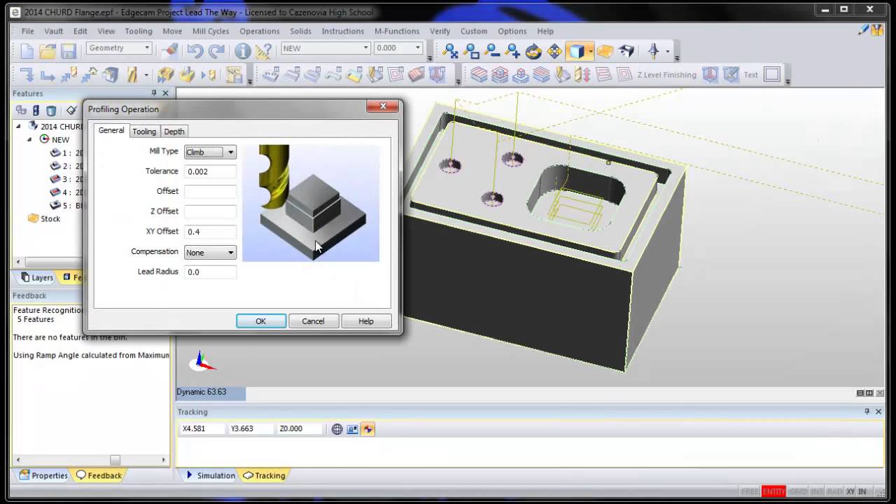 EdgeCAM: Multiple Operations on a Single Part - YouTube