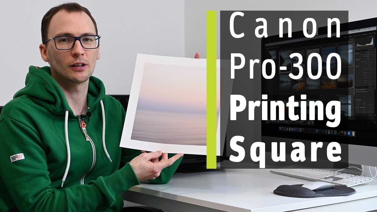 Printing on Square Paper with Canon Pro 300 Printer - YouTube