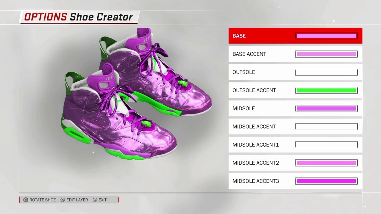 How to get customized shoes in NBA 2k18 - YouTube