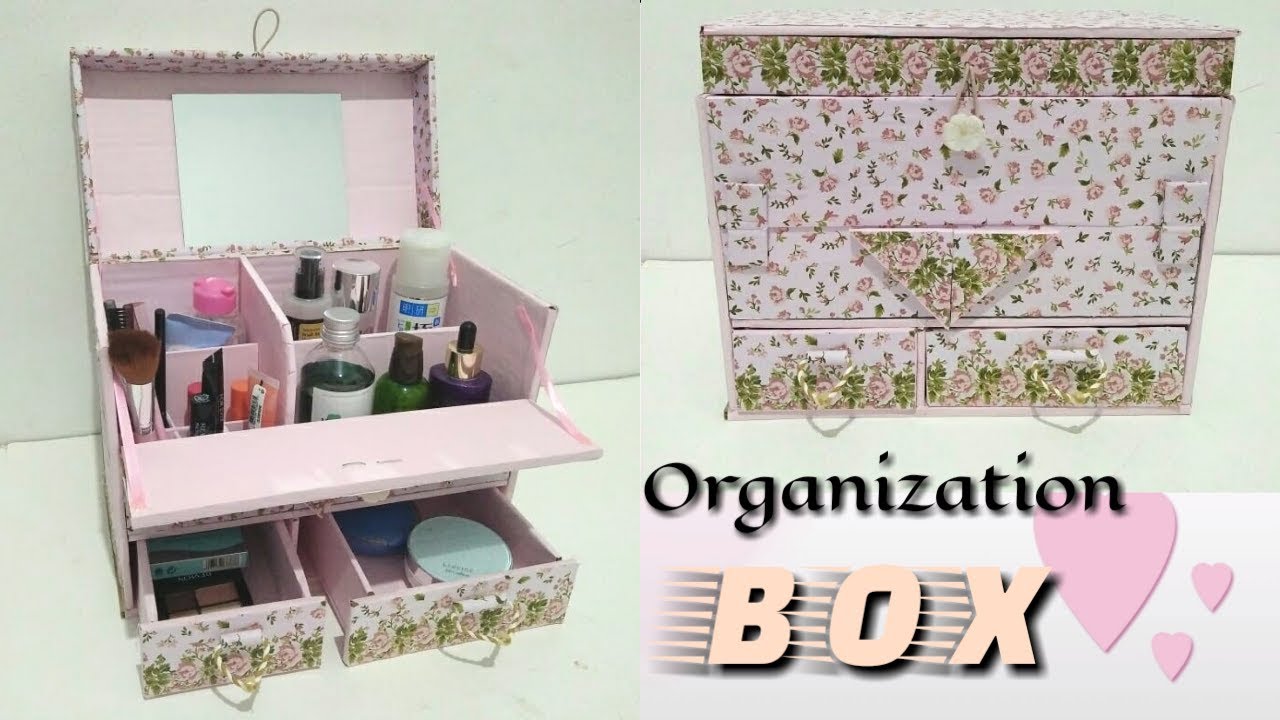 DIY Makeup Storage and Organization | DIY Makeup Organizer - YouTube