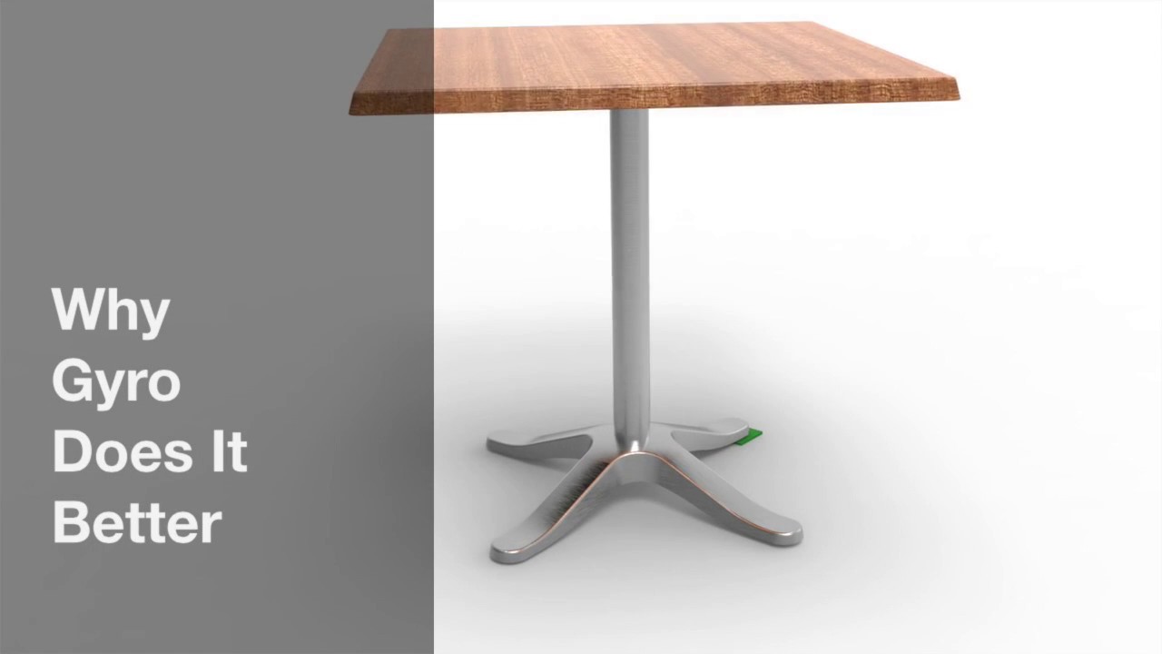 Self-Stabilising Tables for Restaurants - YouTube