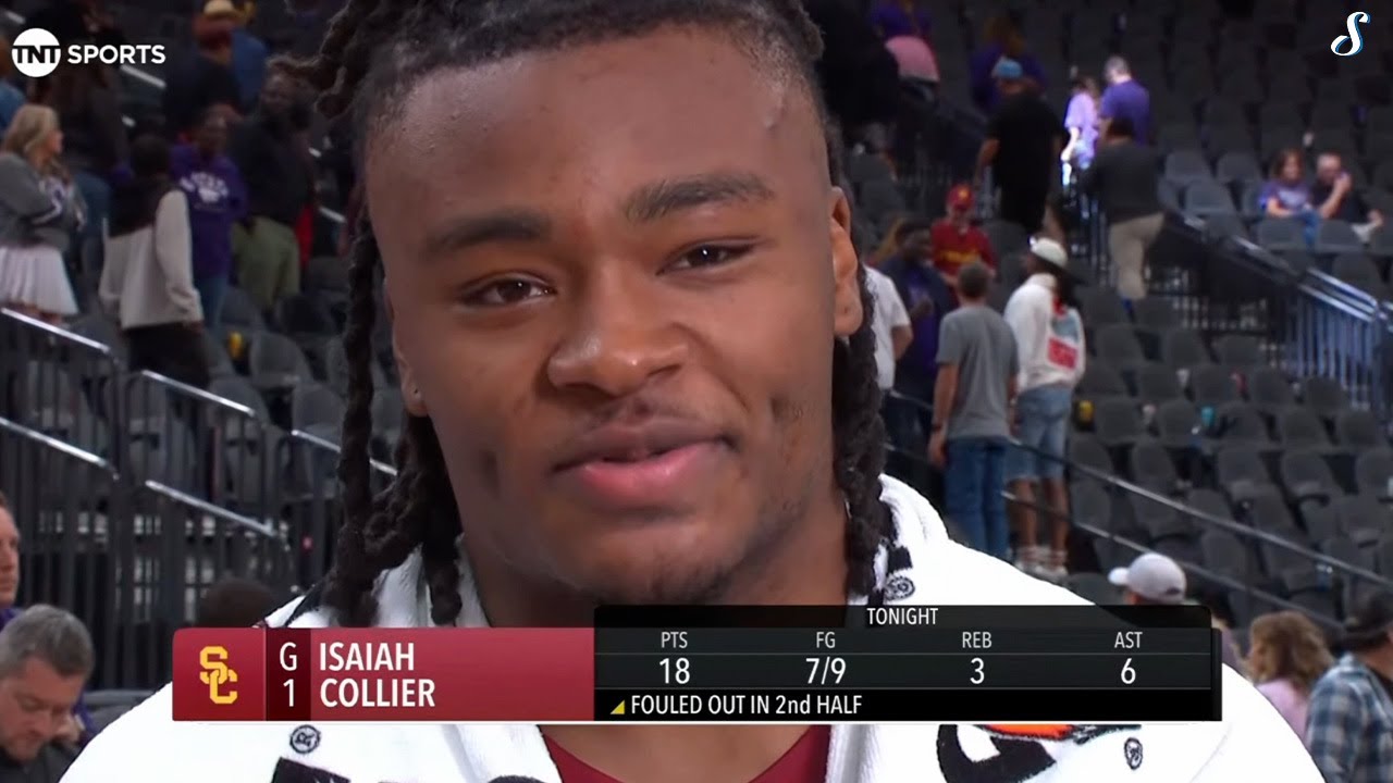 Isaiah Collier Impresses In USC Debut - 18 Pts & 6 Ast! - YouTube