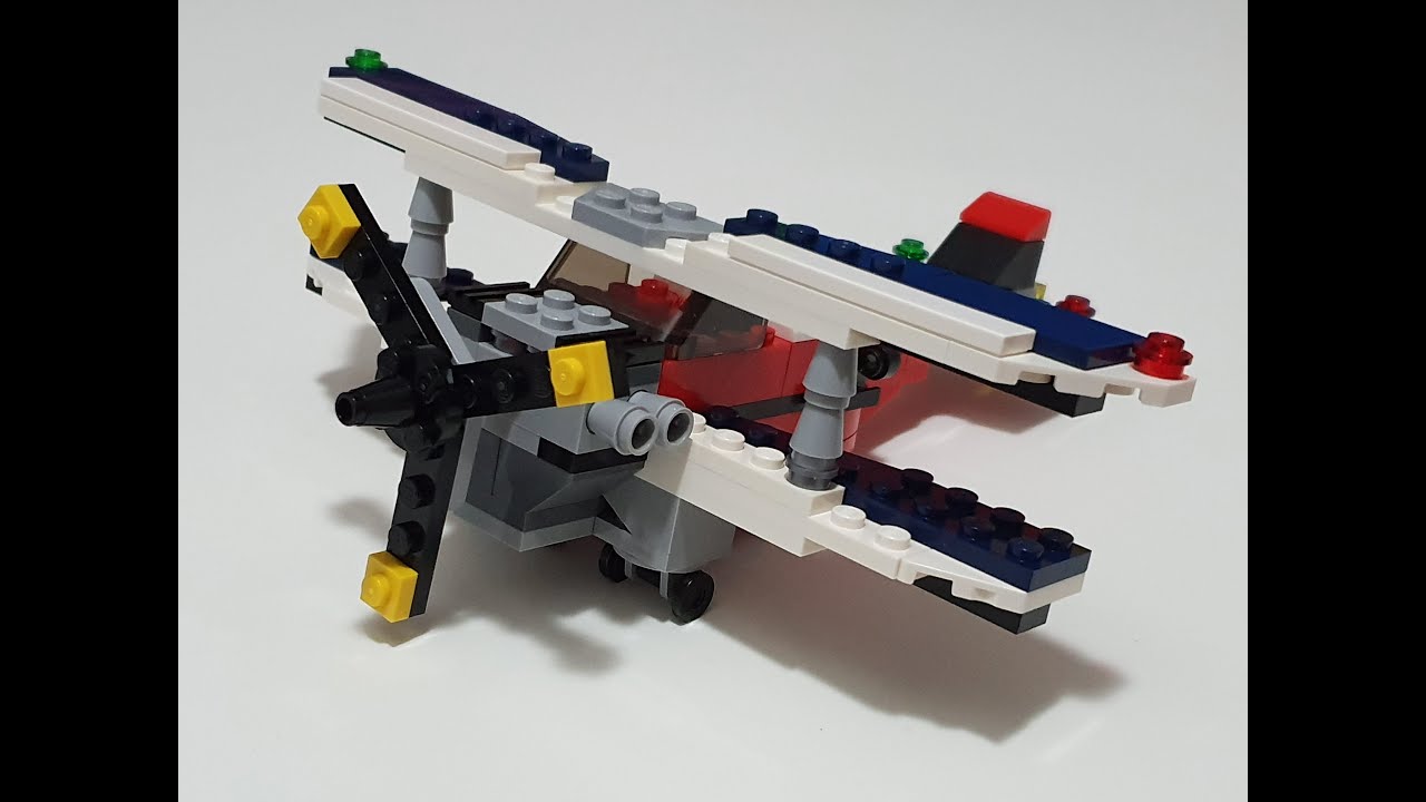 LEGO Twinblade Adventures - Biplane | LEGO Creator 31020 Speed Build ...