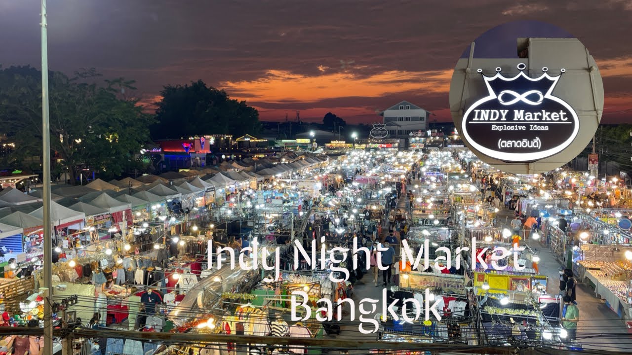 Indy Night Market - Bangkok - Dao Khanong - YouTube
