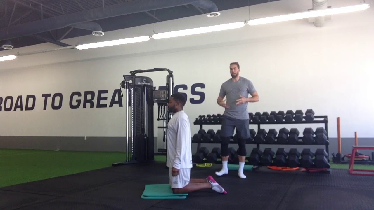 Isometric Hamstring Holds - YouTube