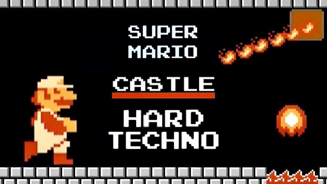 Super Mario Bros. Castle Theme - Hard Techno Remix - YouTube