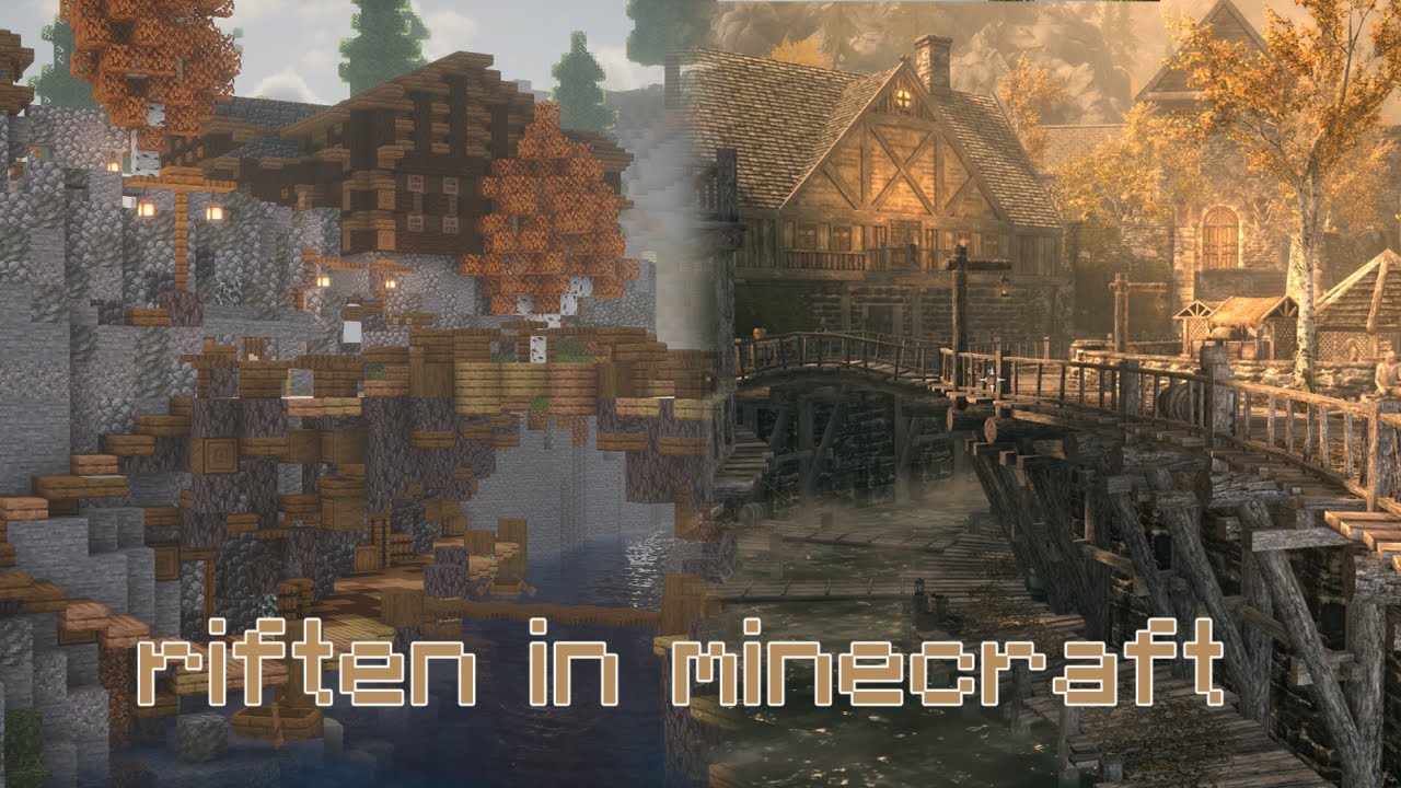 Creating Riften in Survival Minecraft | Backyard SMP ep.10 - YouTube