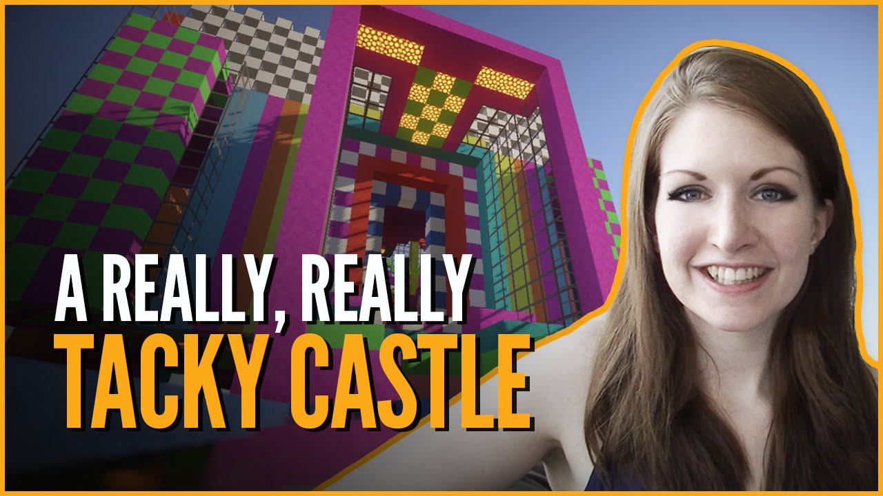 A Really, Really Tacky Castle - Minecraft Build - YouTube
