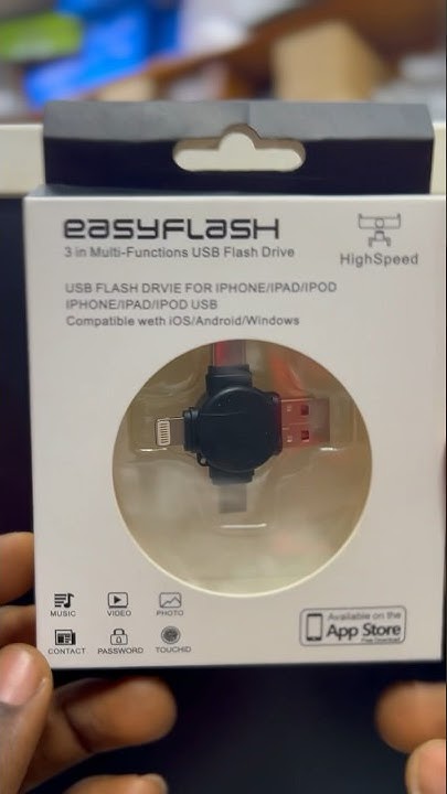 Easyflash OTG SMART explanation and usage #otg #flash #donner #transfer #usb - YouTube