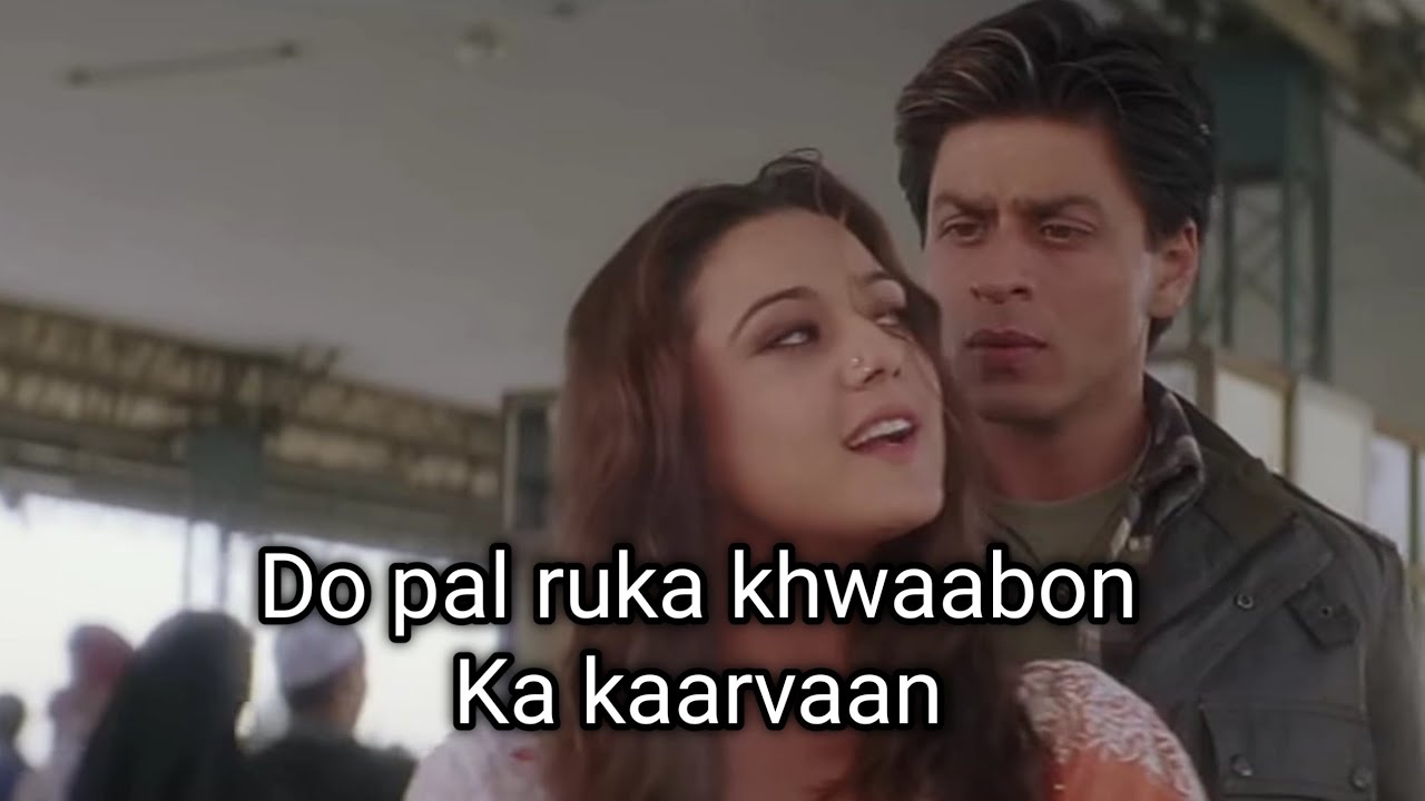 Do pal ruka khwaabonKa kaarvaan | Flute cover | Shah Rukh Khan | Preity ...