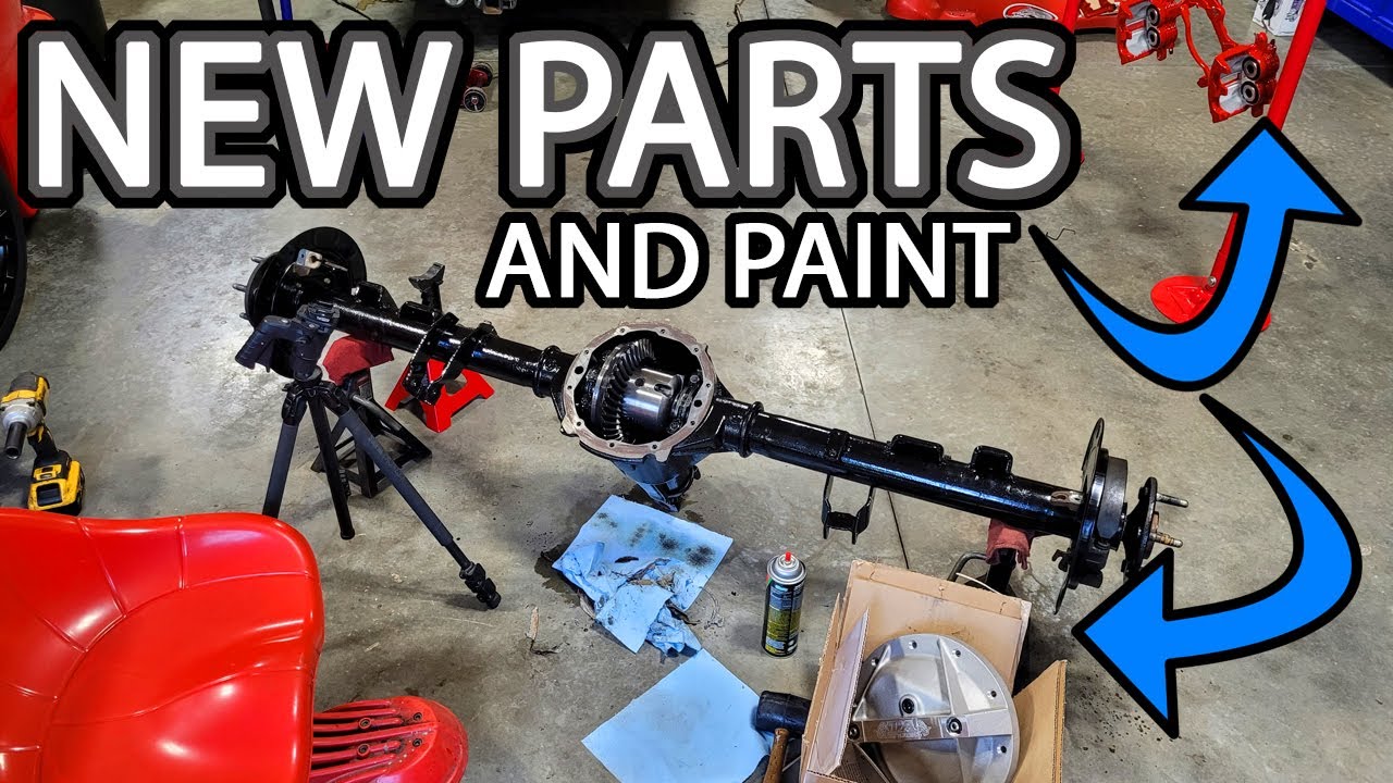 Making the NBS Silverado Shop Truck Rear End Stronger and New - YouTube