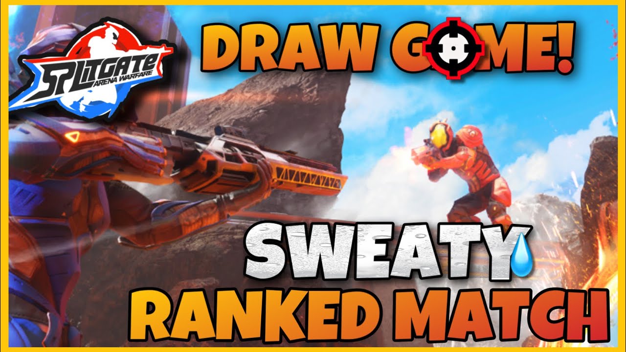 INSANE splitgate 4v4 ranked match leads to DRAW GAME! | Splitgate - YouTube