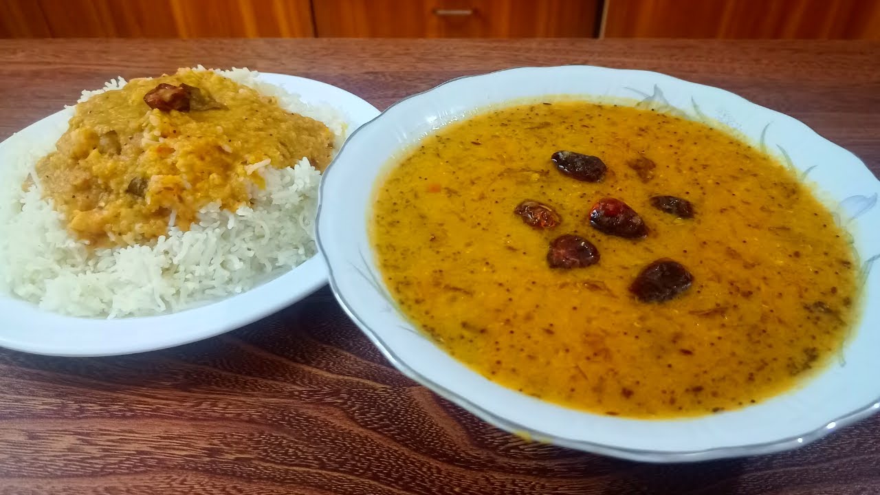 Hyderabadi Khatti Dal | Khatti Daal Recipe - YouTube