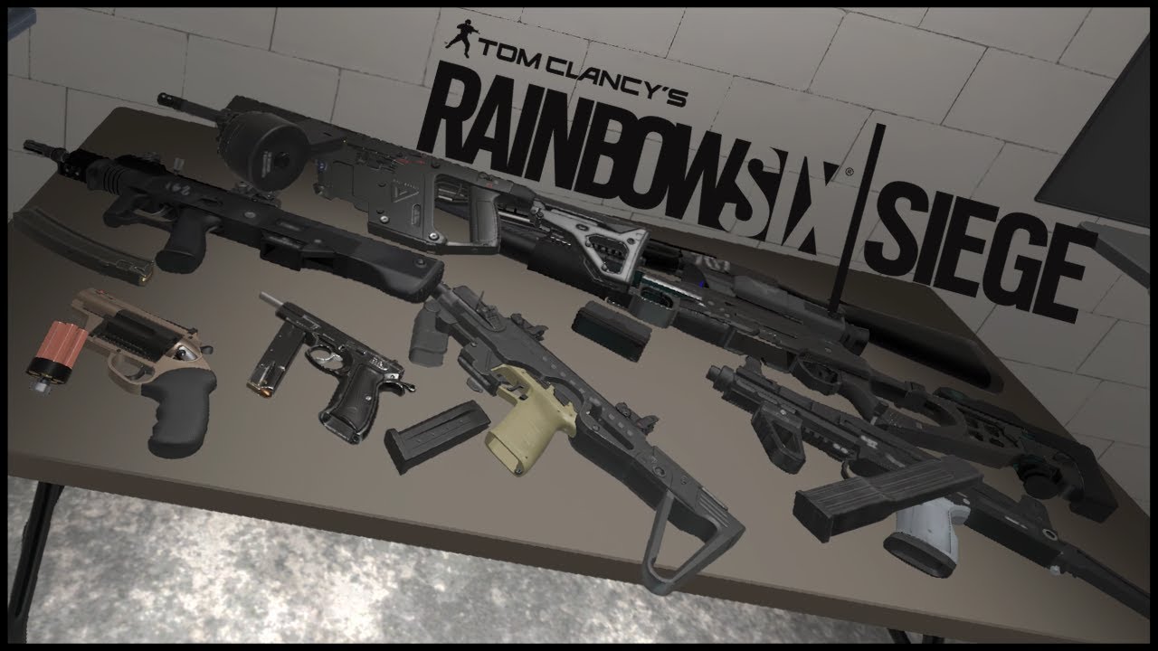 R6: Siege Guns - Hot Dogs, Horseshoes & Hand Grenades - YouTube