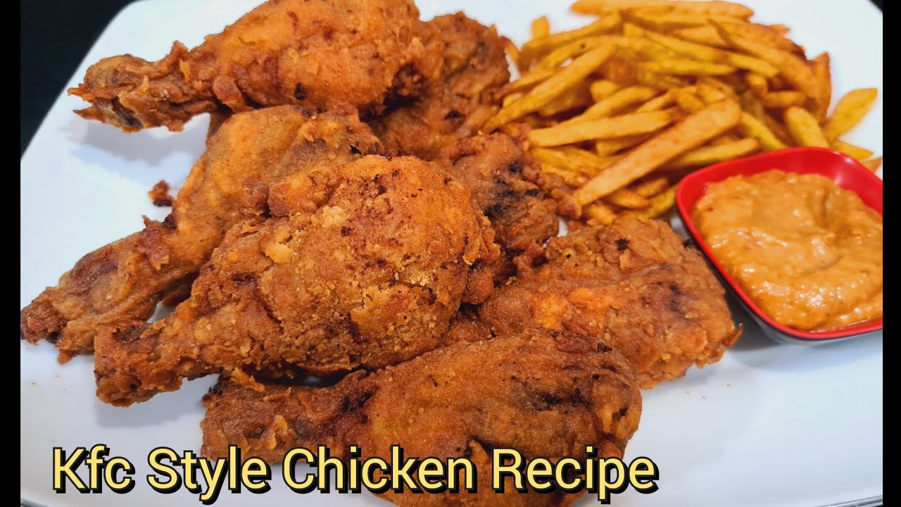 kfc-Style Chicken Recipe | Chicken Recipe | Cooking and Vlogs - YouTube