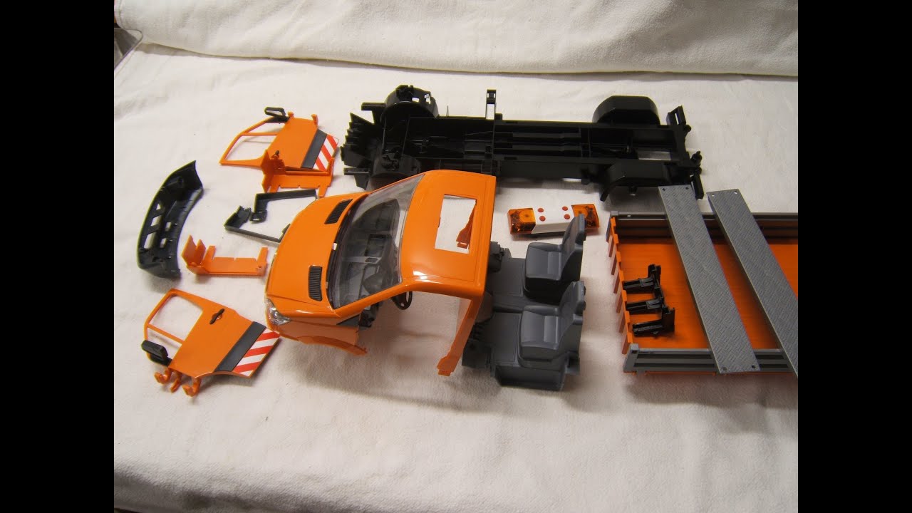 RC Umbau Sprinter Kommunal von Bruder. - YouTube