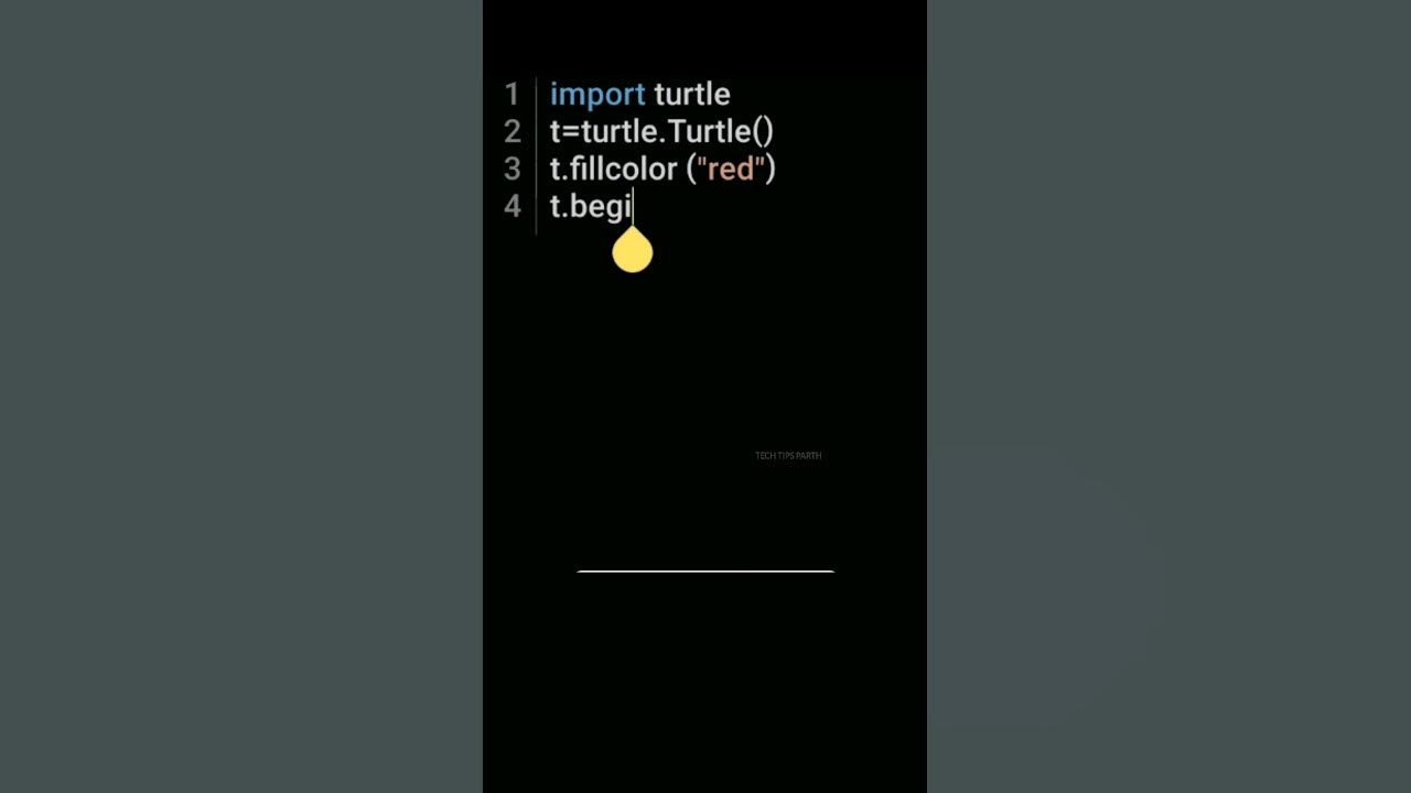 Heart Shape Using Python Turtle Python Programming Coding Shorts Youtube