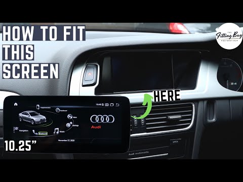 How to Mount The Audi 10.25\