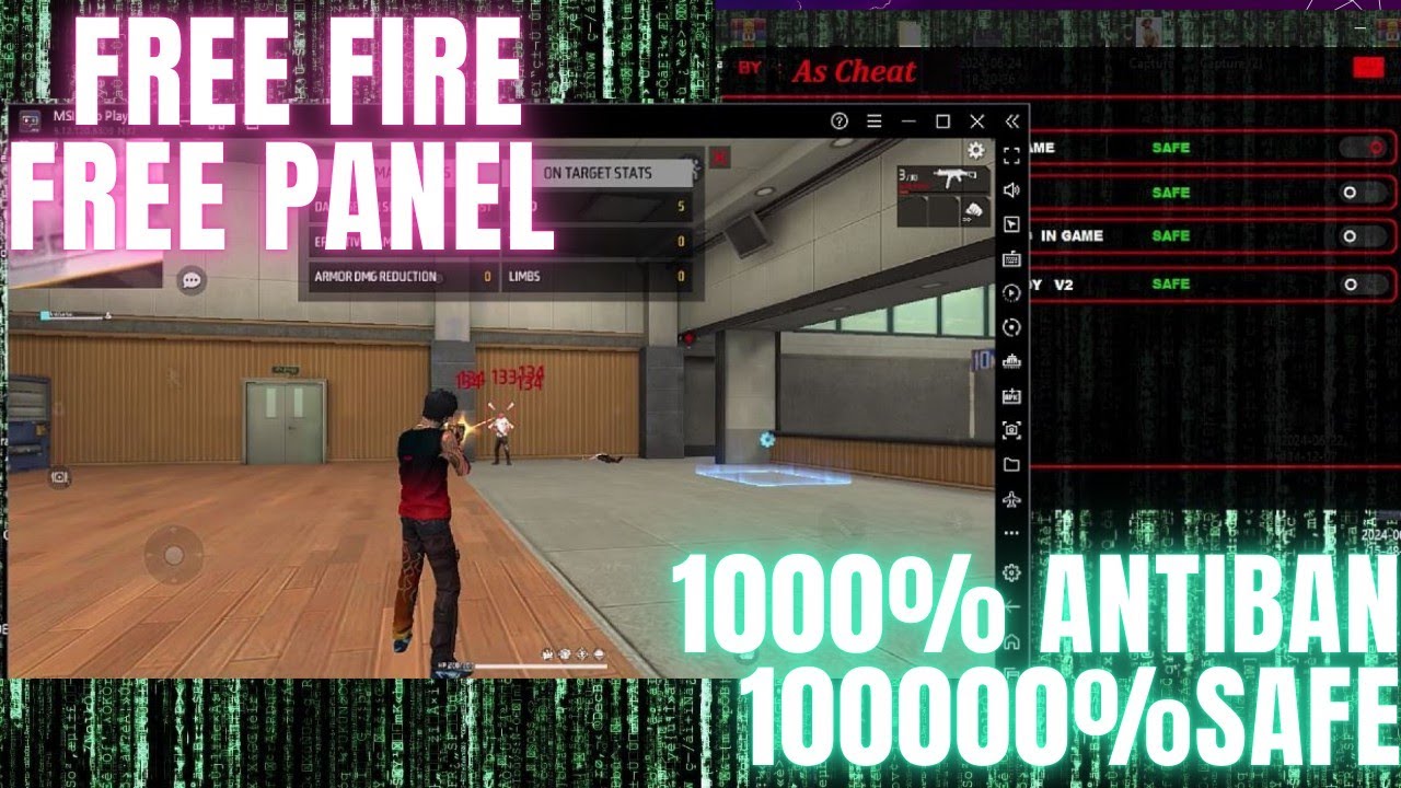Free Fire Antiban Panel ||Free Fire Panel For Pc ||Free Fire Injector ...