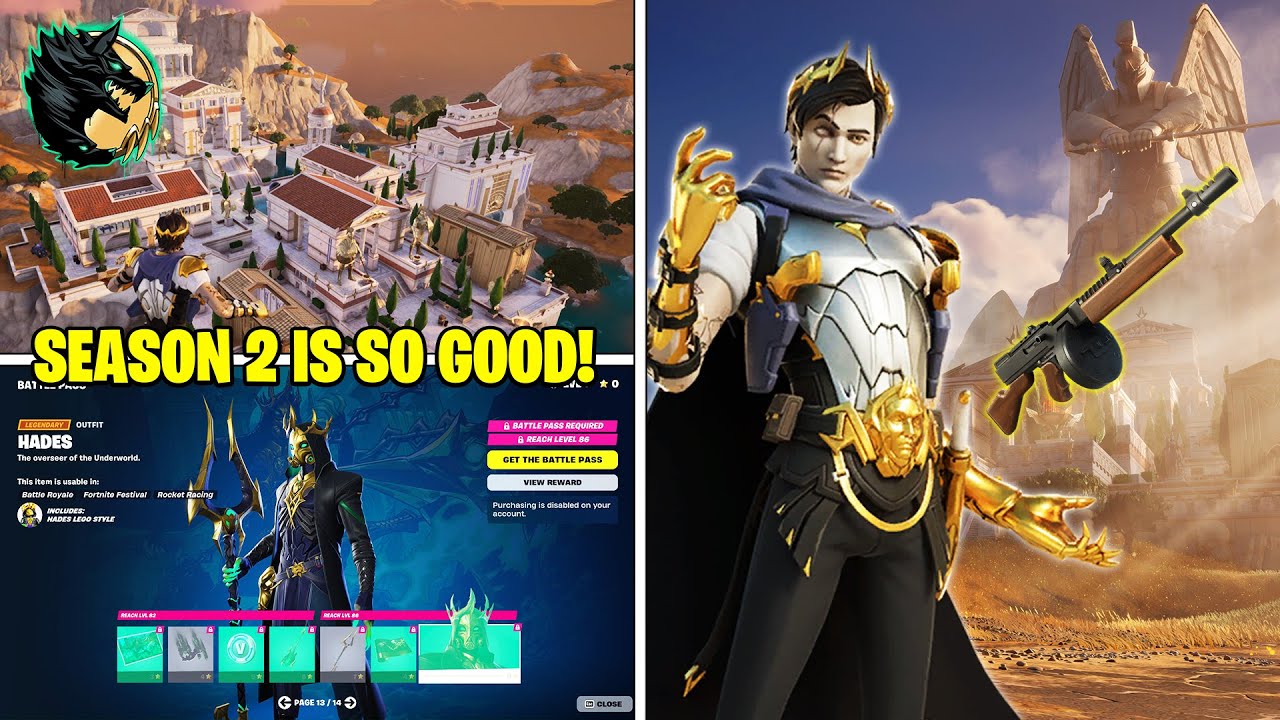 Everything NEW in Fortnite Season 2! (Map, Battle Pass, Chapter 5 ...